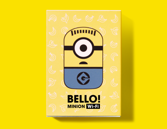 【公式】MINION Wi-Fi | ミニオンとのコラボWi-Fiがついに登場！